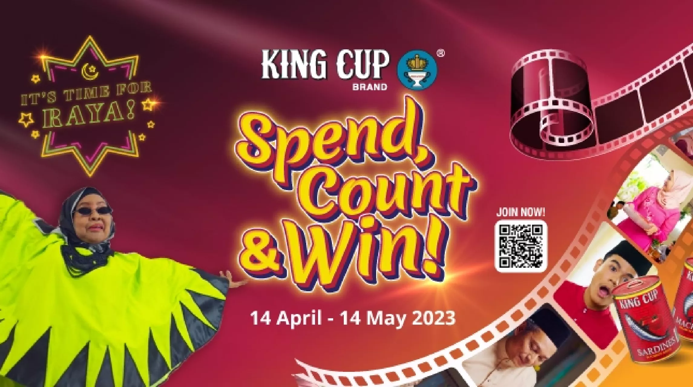King Cup Hari Raya Campaign – Spot & Win Contest | Demojo Communication
